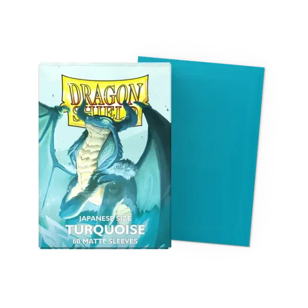 Turquoise – Players’ Choice Matte Sleeves – Japanese Size – El Noveno Reino